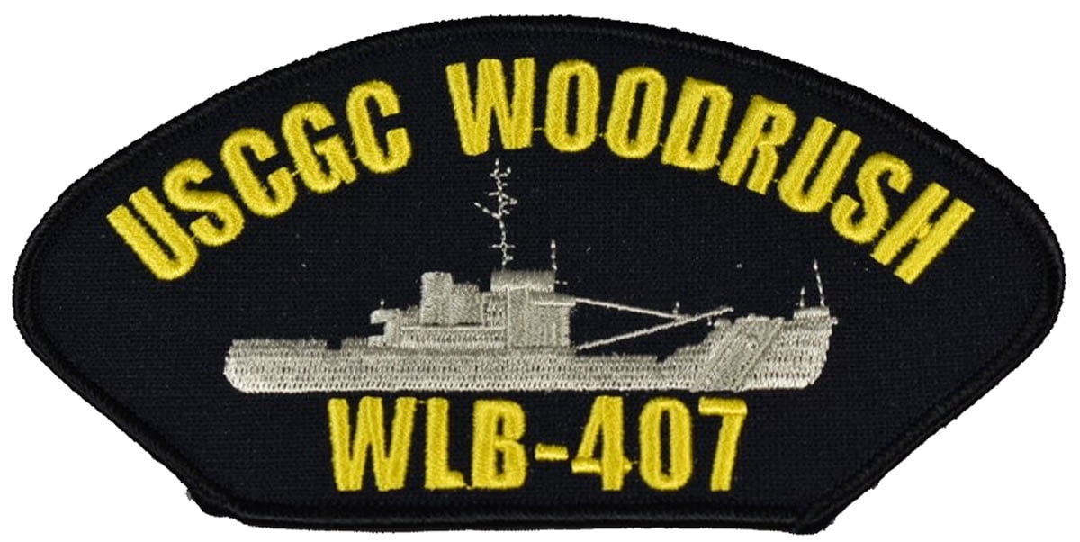 USCGC WOODRUSH WLB-407 SHIP PATCH - GREAT COLOR - Veteran Owned ...