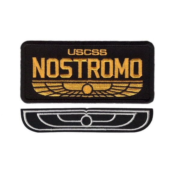 USCSS Nostromo - Crew Wings Uniform Ripley Alien Movie Costume Patches ...