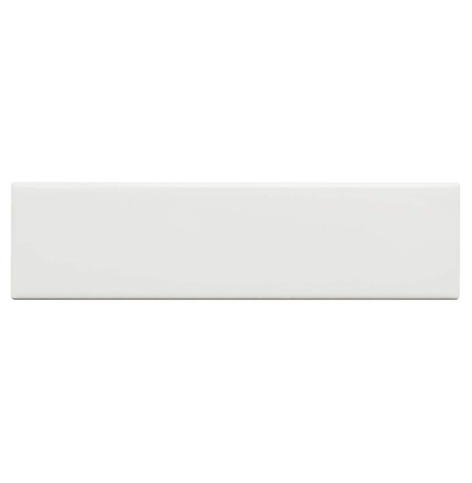 USCT 3x12 White Ceramic Subway Wall Tile Backsplash (25 pieces- Box of ...