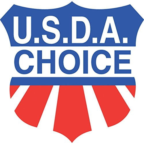 USDA Choice Labels Red/Blue Meat Food Packaging Labels White Imprint ...