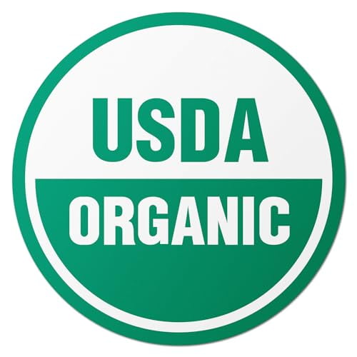 USDA Organic Food Labeling Stickers (1.5 inch, Round - 1200 Labels ...