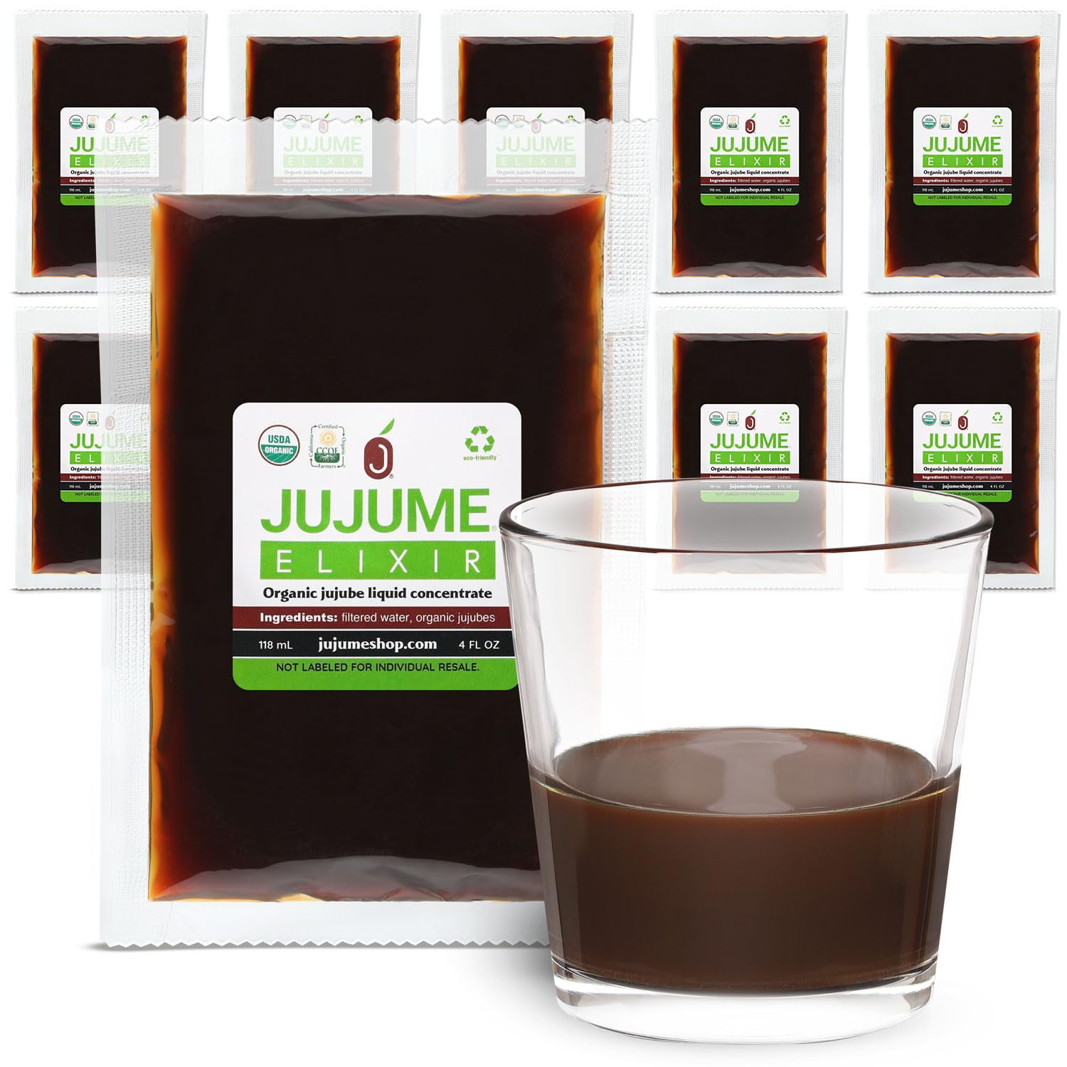 USDA Organic Grown Pure Jujube Liquid Tea Extract | Zero Added Sugar ...