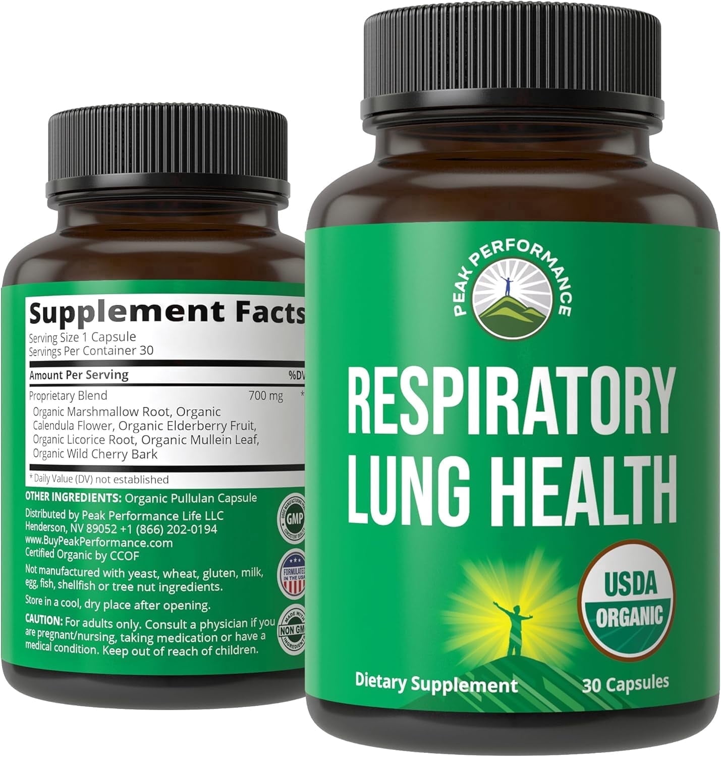 USDA Organic Lung Detox For Smokers And Non Smokers with 6 Top ...