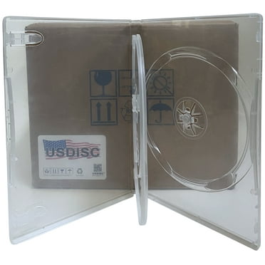 10-Pack Standard DVD Cases, Black - Walmart.com
