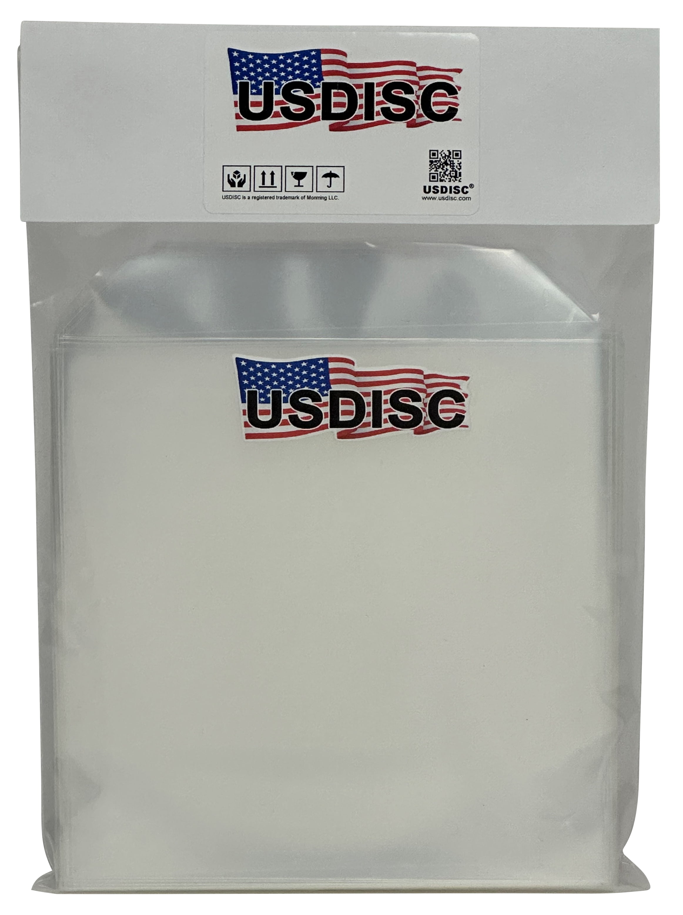 USDISC Storage Pockets 6 x 6, Flap, 4mil Stamp, Die & Stencil, Clear ...