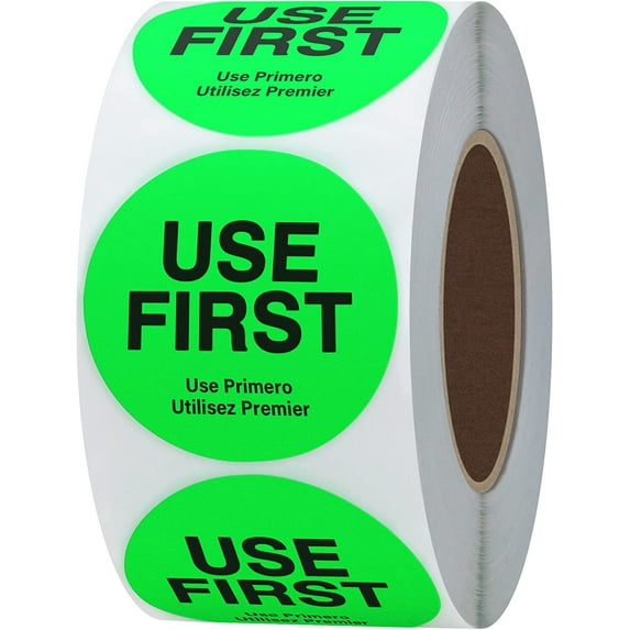 USE First Stickers Food Service FIFO Label for Restaurant Inventory ...