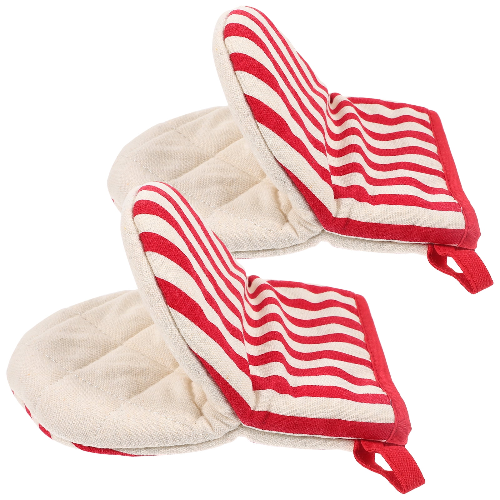 USEOSITY 1 Pair Thicken Oven Microwave Mitt Heat Resistant Microwave ...