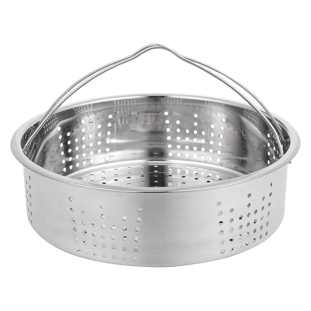 USEOSITY 1 Pc Stainless Steel Round Portable Steaming Rack Steamer ...