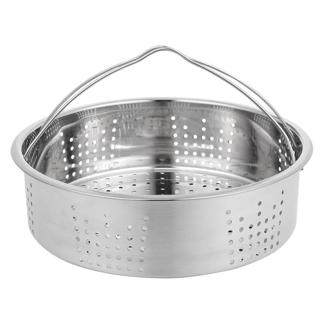 USEOSITY 1 Pc Stainless Steel Round Portable Steaming Rack Steamer ...