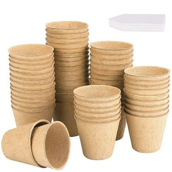 Hytrove Pots for Indoor Use 50 Pcs Starter Pots - Walmart.com