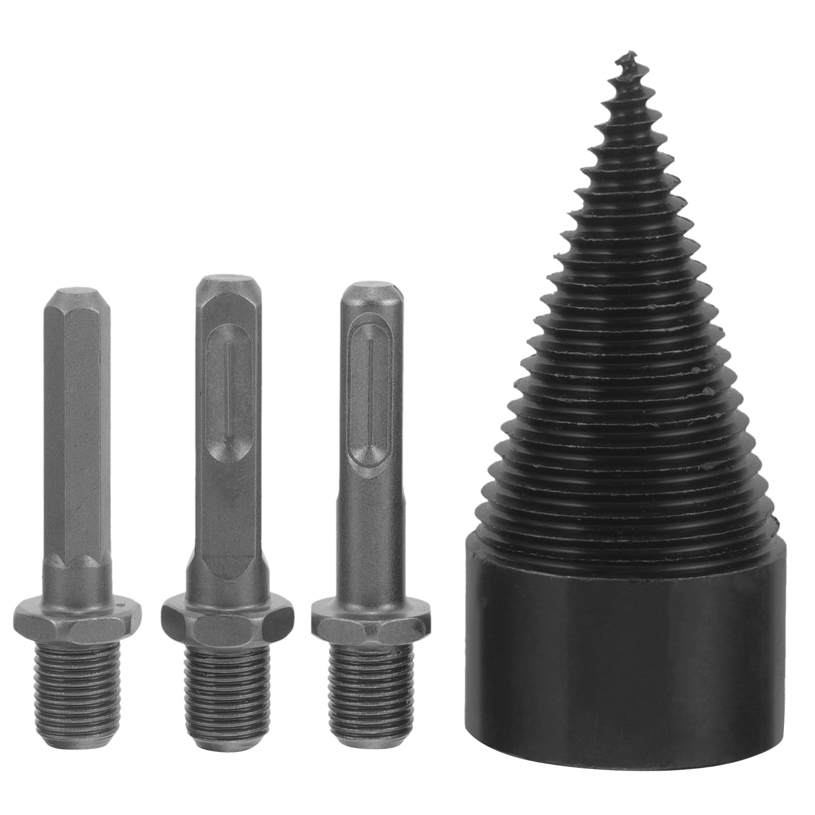 USEOSITY 1 Set of Firewood Drill Bits Wood Splitter Log Drill Bit Home ...