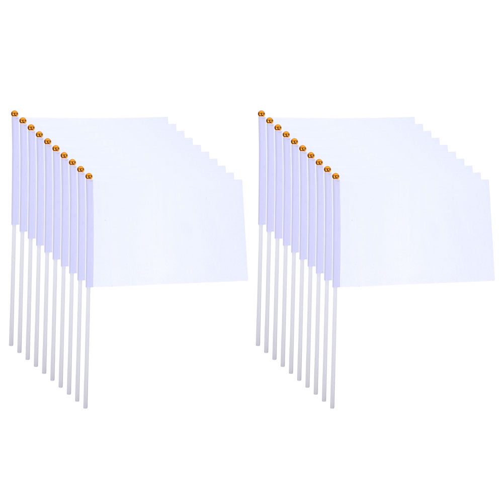 USEOSITY 20Pcs Flags Multi-use Signal Flags Referee Signal Flags Match ...