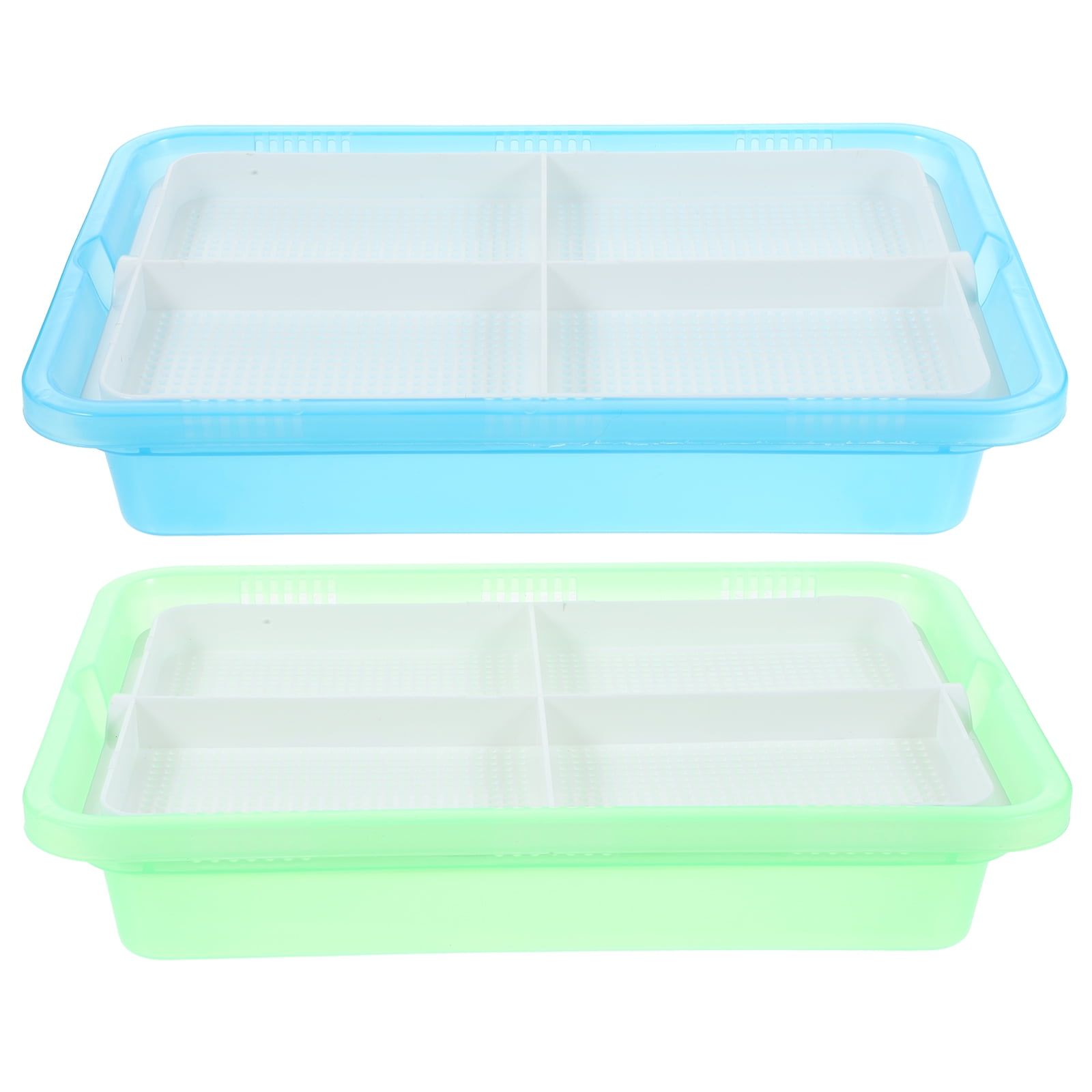 HEMOTON 2Set Cat Grass Box for Pet Hydroponic Planter with Water ...