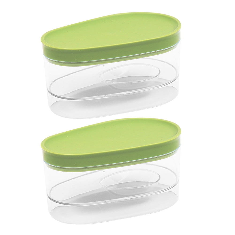 Hytrove Avocado Container Transparent For Home Users 2Pcs 5.50X3.54X2 ...