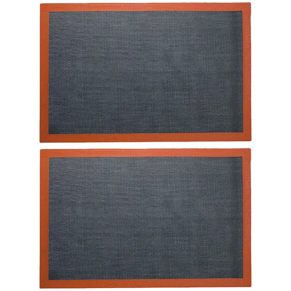 USEOSITY 2pcs Baking Mat Non Stick Mesh Sheet Silicone Bake Liners ...