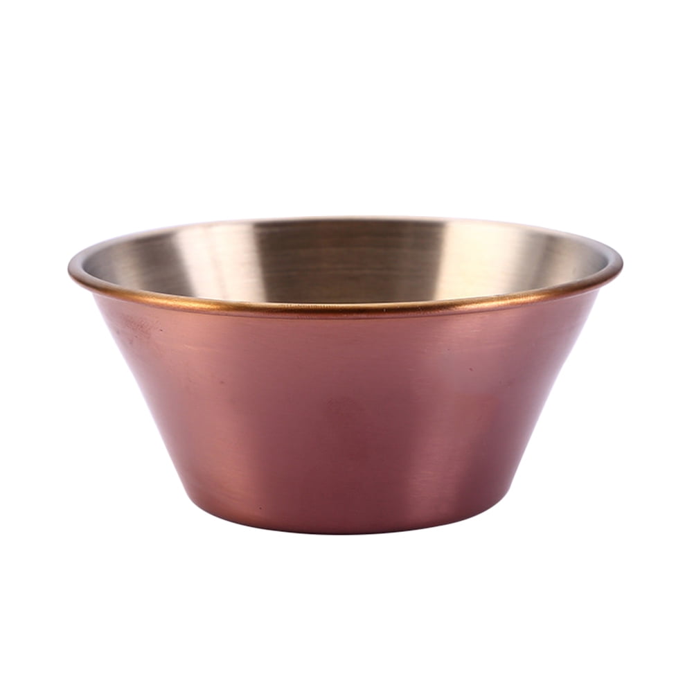 USEOSITY 304 Stainless Steel Sauce Dish Heavy Duty Round Stackable ...