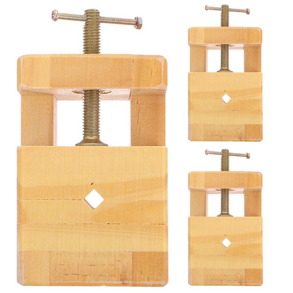 USEOSITY 3pcs Wooden Carving Clamp Table Wood Working Clamp ...