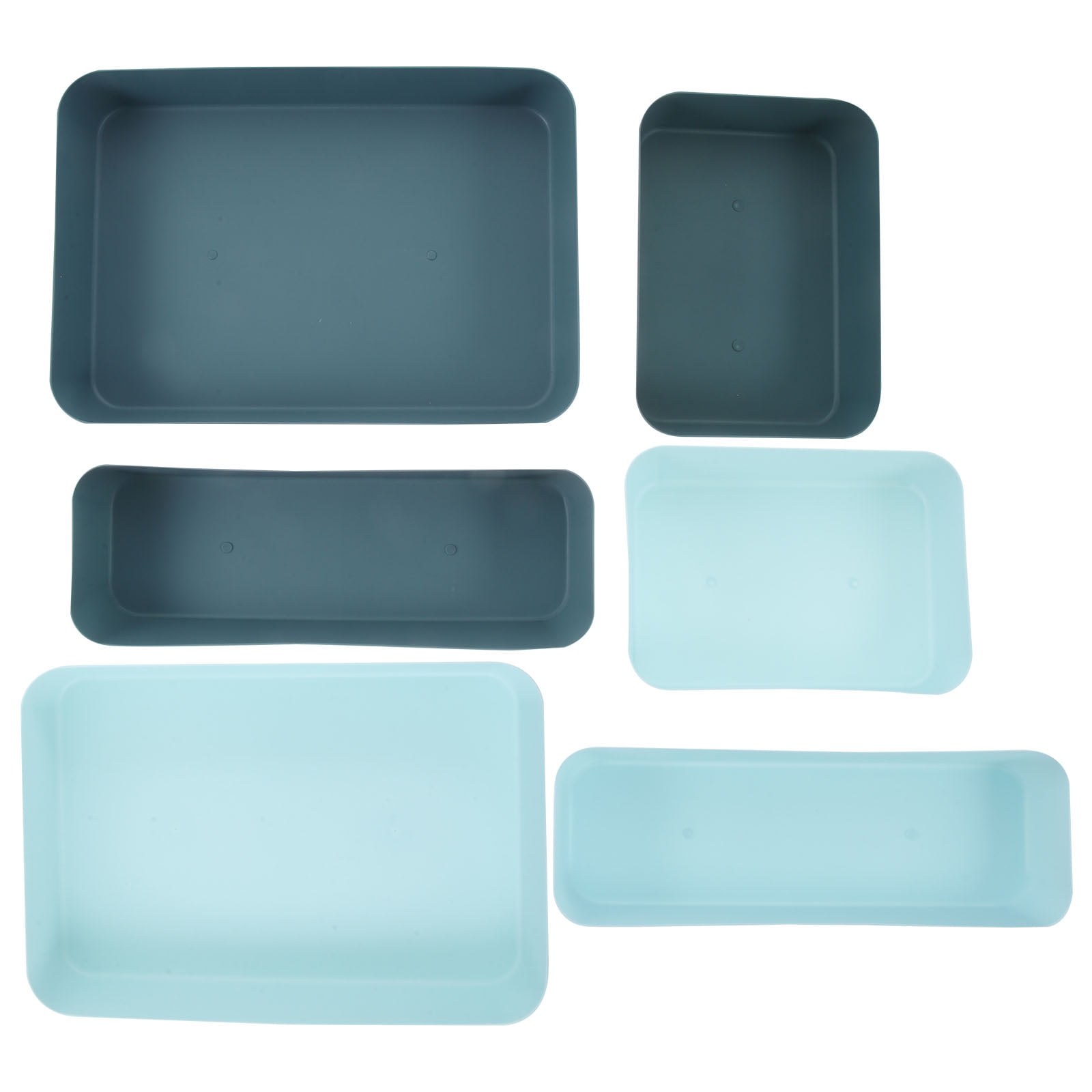 Hytrove Drawer Organizer Assorted Color for Hotel 6Pcs 7.1x5.1x1.8in ...