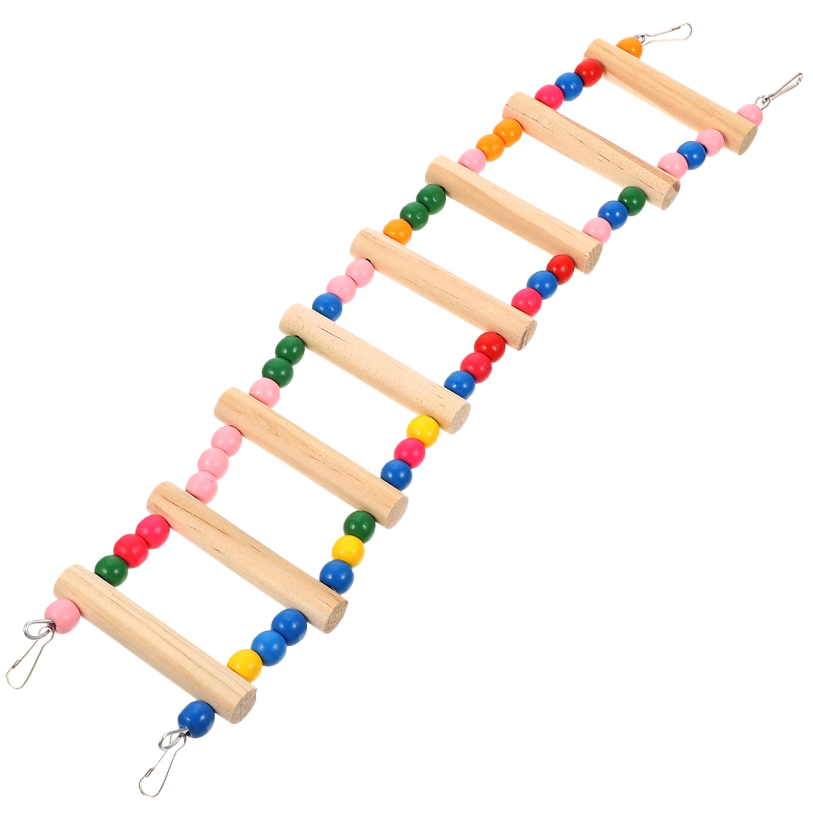 USEOSITY Bird Ladder Parakeet Training Ladder Toy Bird Climbing Ladder ...