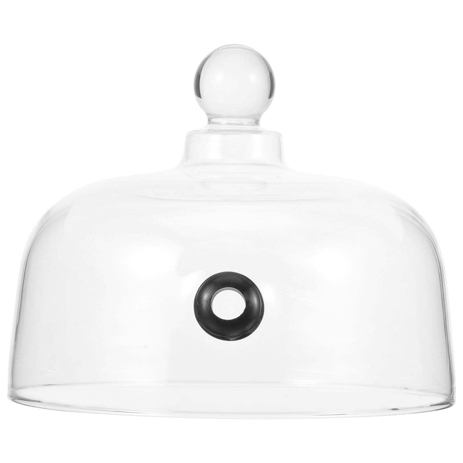 USEOSITY Food Dome Cover Lid For Plate Bowl Glass Smoker Dome Lid ...
