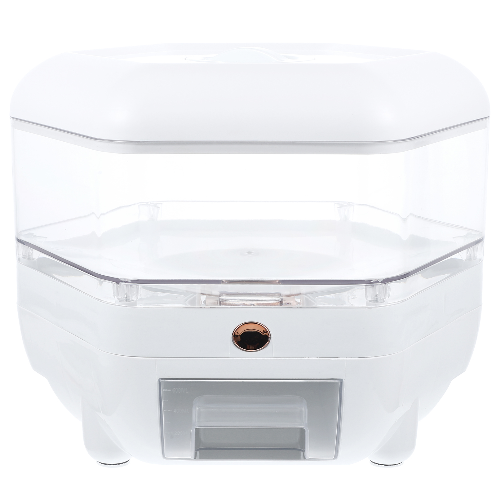 USEOSITY Rice Dispenser 5kg Dry Food Dispenser Desktop Rice Bucket ...