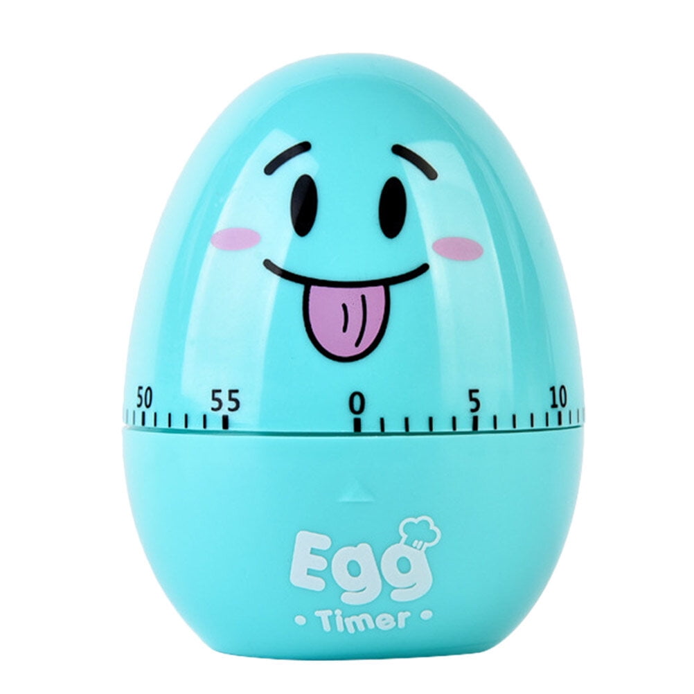 HEMOTON 1 Pc Egg Shape Mechanical Rotate Timer Kitchen Countdown ...