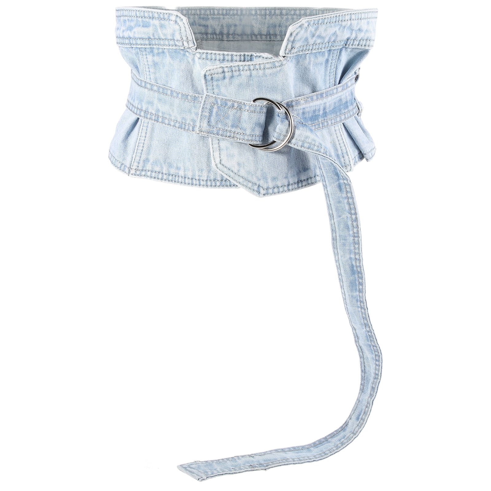 USEOSITY Women's Denim Waist Belt Wide Corset Cinch Belt Waistband for ...