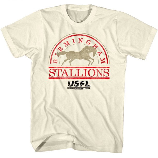 USFL Birmingham Stallions Logo Men's T Shirt - Walmart.com