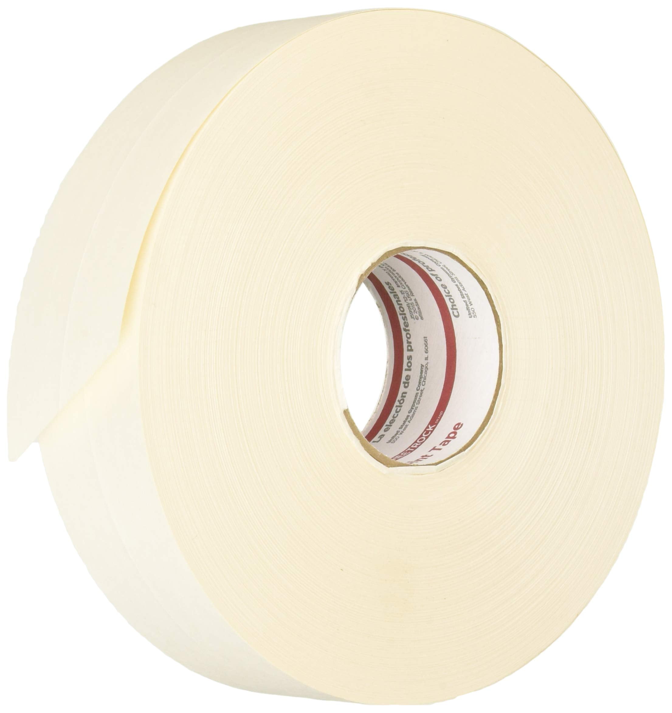 USG Sheetrock 500 ft. L X 2-1/16 in. W Paper White Joint Tape - Walmart.com