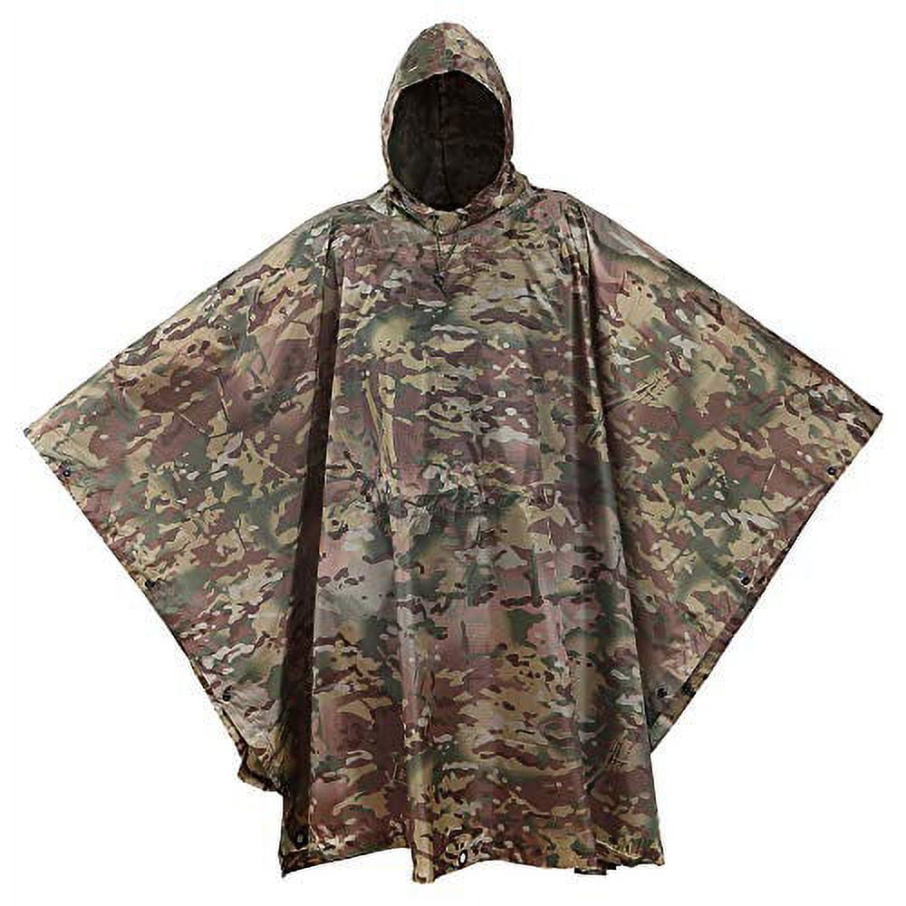 USGI Industries Military Style Poncho - Emergency Tent, Shelter ...