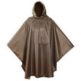 USGI Industries Military-Grade Poncho - Portable Raincoat for Camping ...