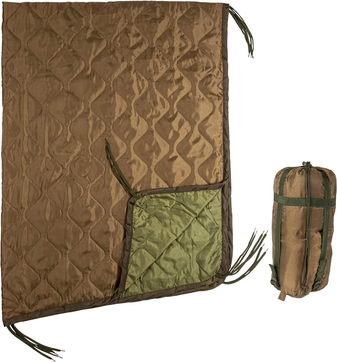 USGI Industries Military Woobie Blanket , Thermal Insulated Camping ...