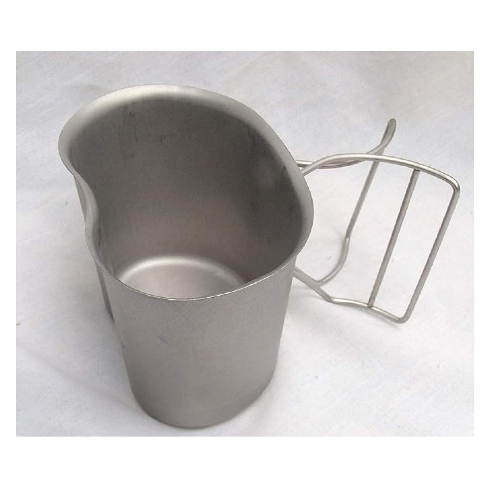 USGI Stainless steel Canteen Cup Genuine Military Issue - Walmart.com