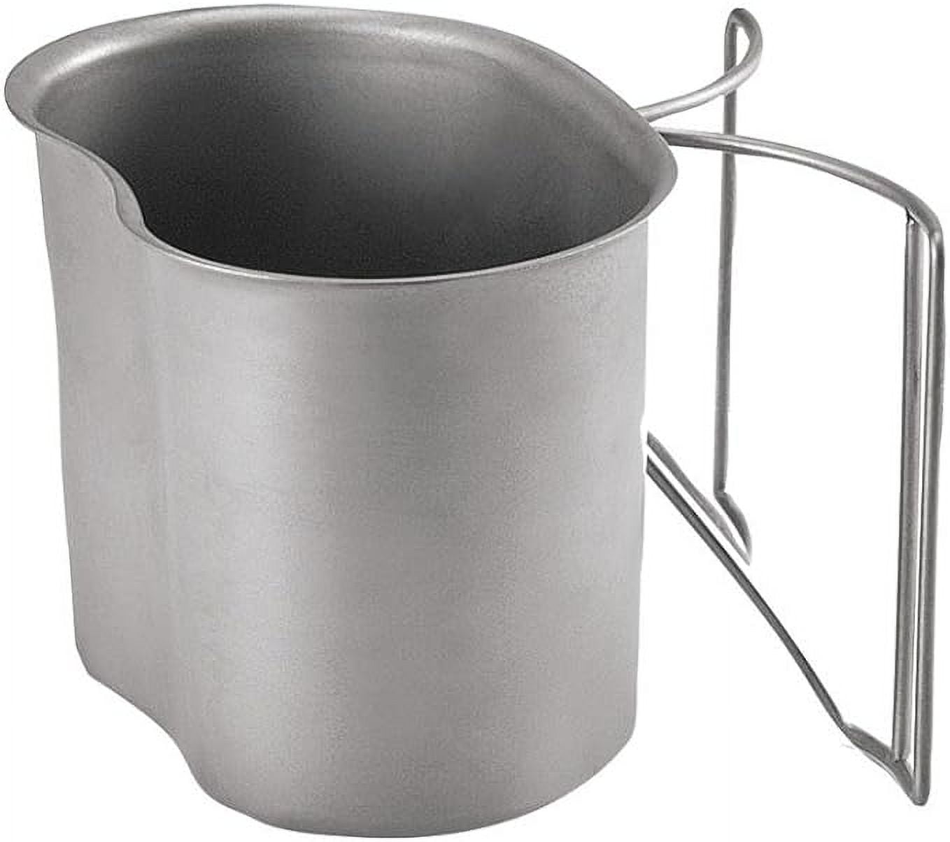 USGI Stainless steel Canteen Cup Genuine Military Issue - Walmart.com