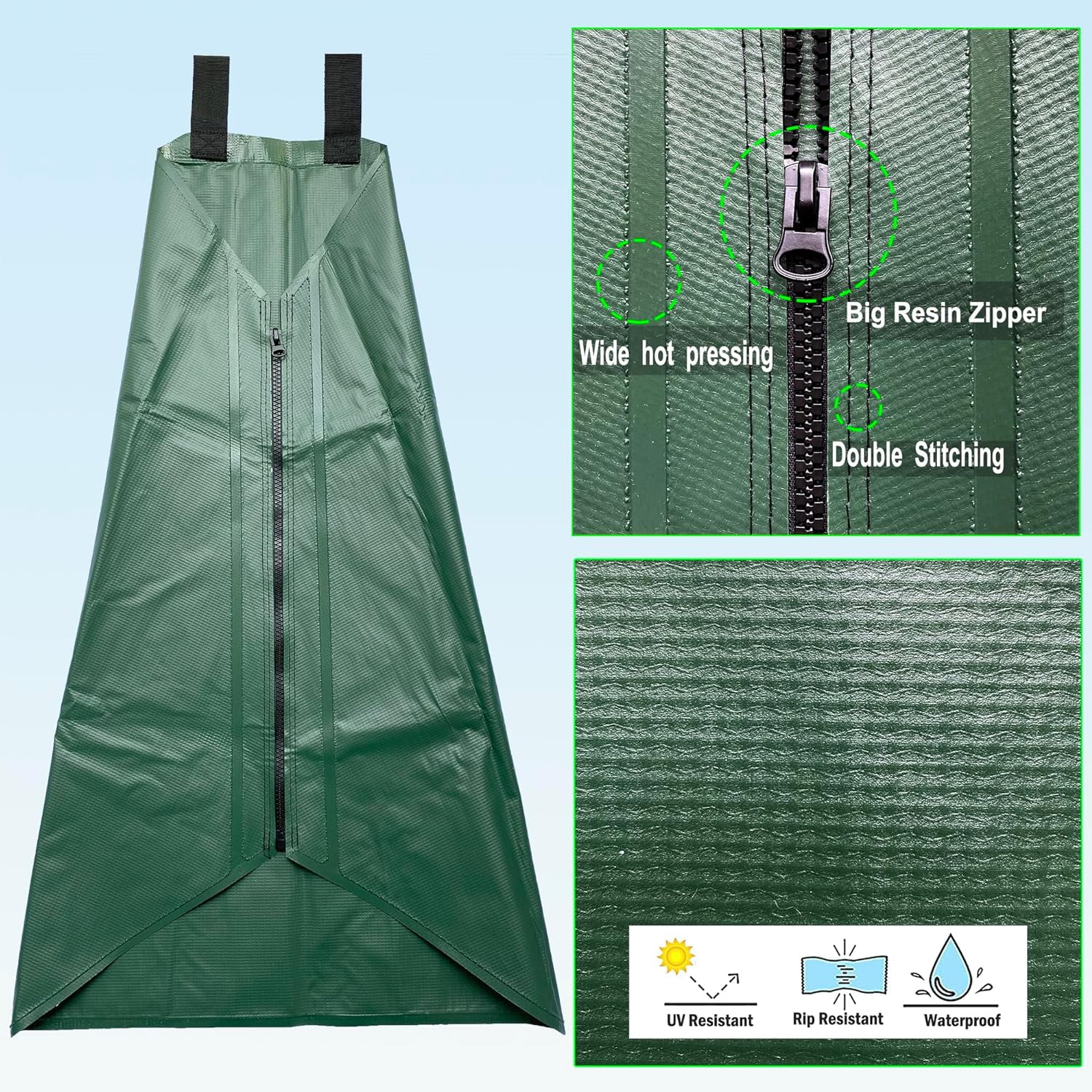 USHIGHTLIGHT All New 20 Gallon Tree Watering Bag, Slow Release Watering ...