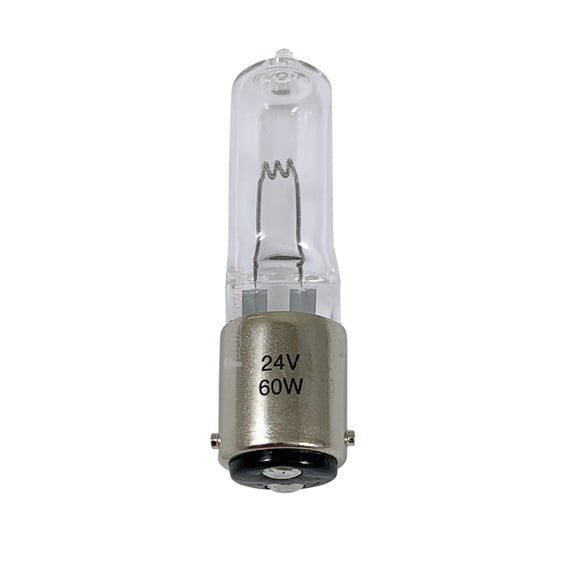 Ushio 1000915 - JCD24V-60W BA15D Bayonet Base Halogen Light Bulb ...
