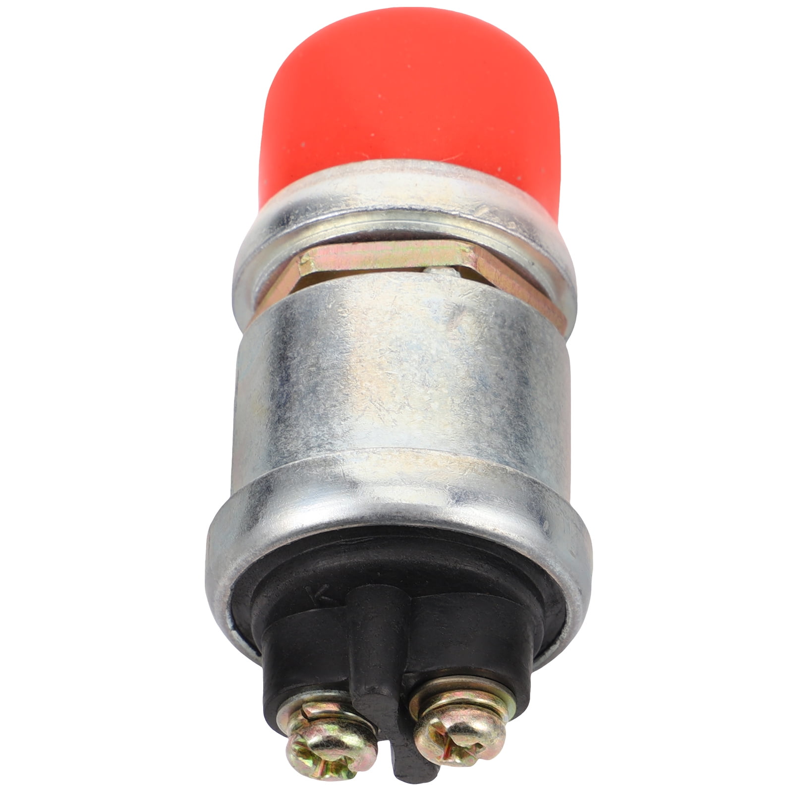 USHOBE 1Pack Auto Horn Button Red Zinc Alloy for Car Starter and Horn ...