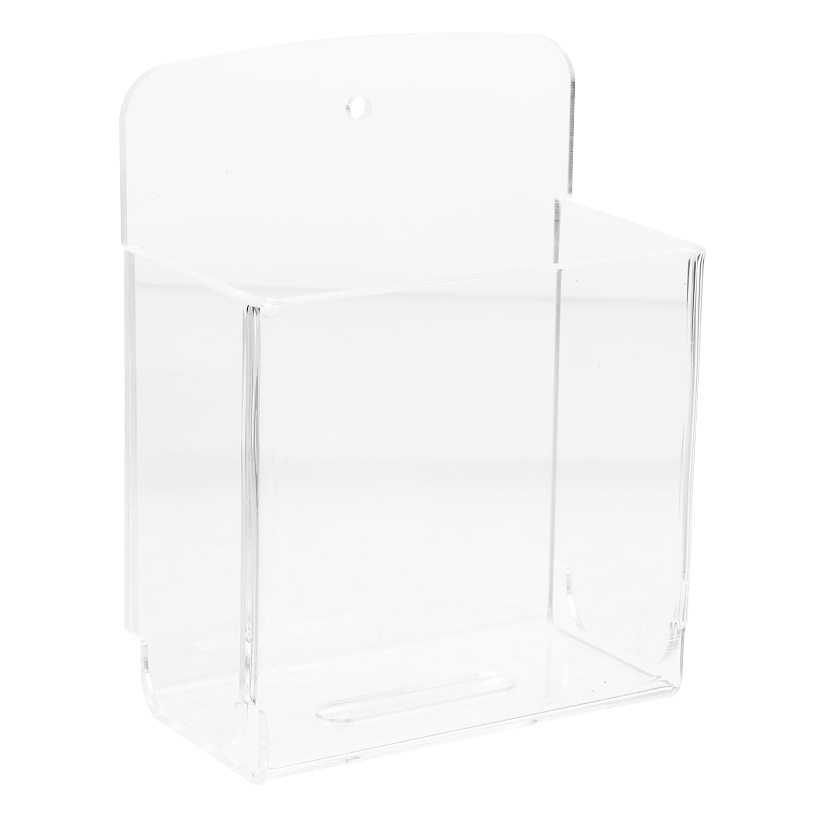 USHOBE 1Pack Rectangular Acrylic Remote Wall Holder Space Saving for ...