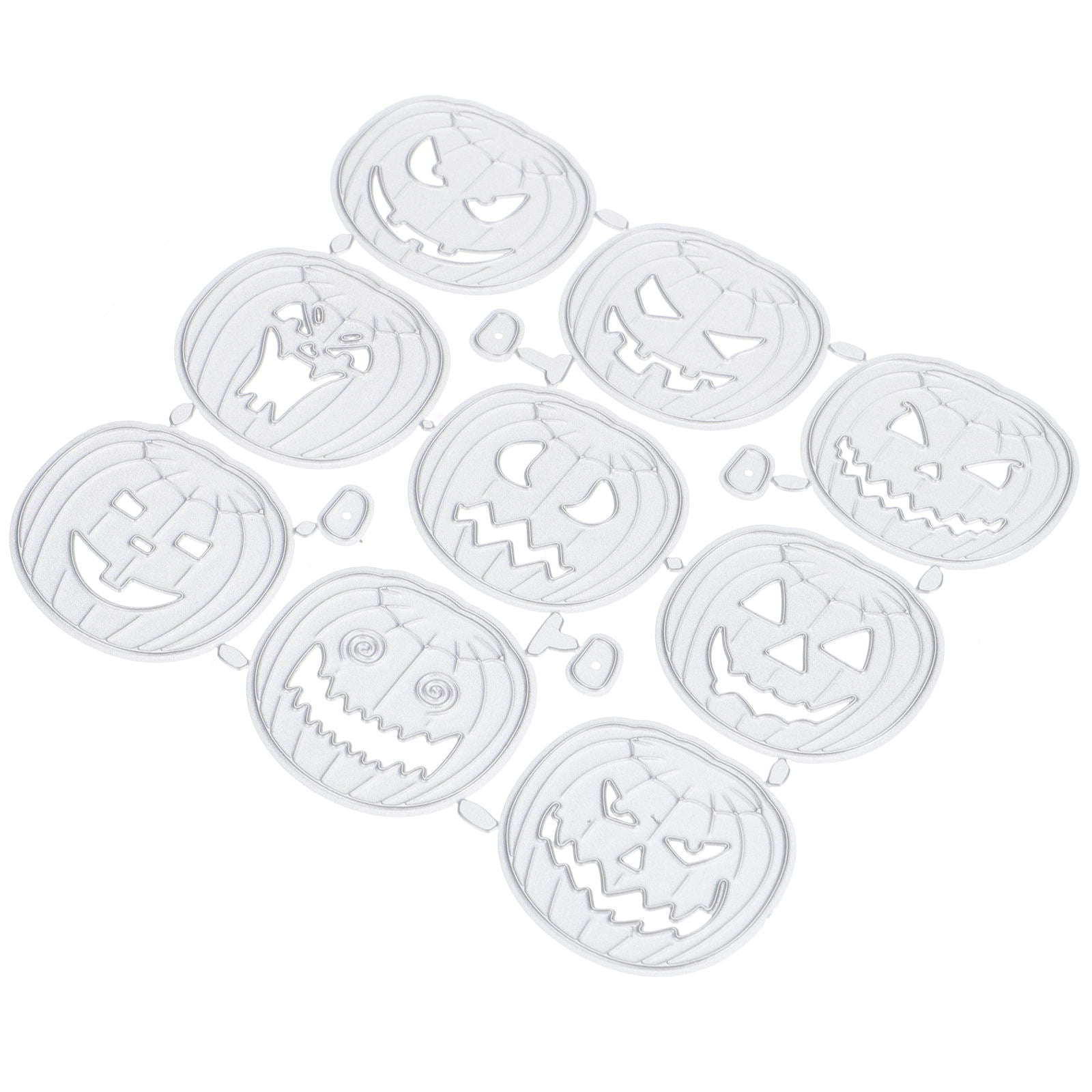 USHOBE 1Pc Template Pumpkin Face Shape Cutting Die for Festive Design ...
