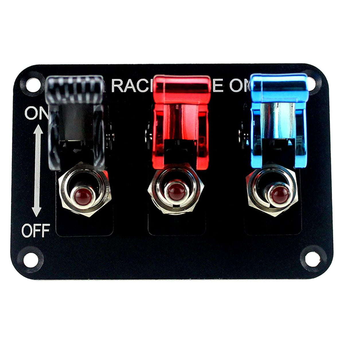 USHOBE 1Set Car Electrical Tester Rv Control Panel Red Toggle Switches ...