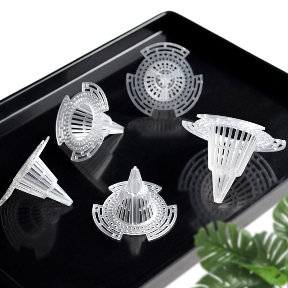 USHOBE 24Pcs Cone Planter Mesh Pads for Promoting Plant Growth in ...