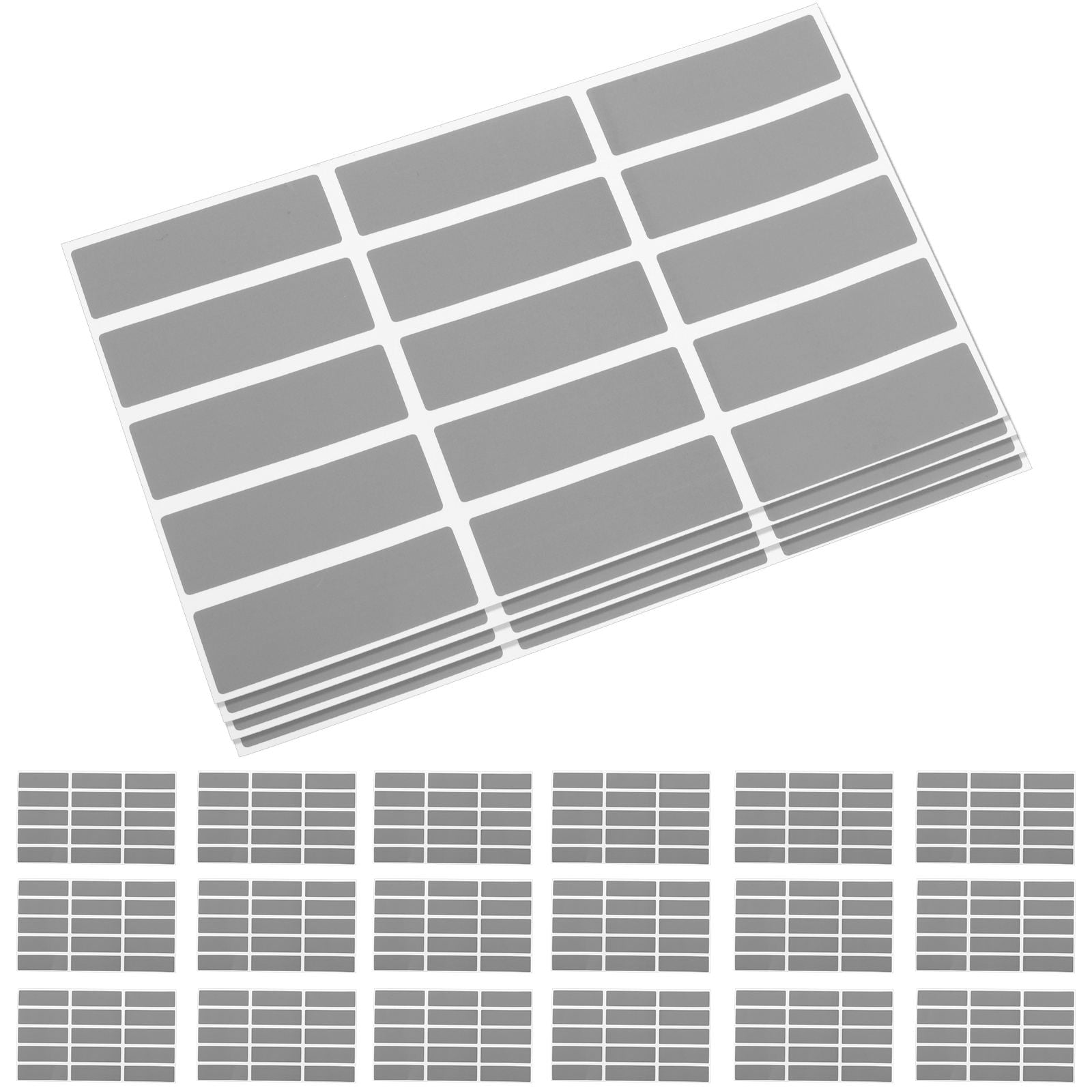 USHOBE 25 Sheets Rectangular Die-Cut DIY Design Reward Stickers For ...