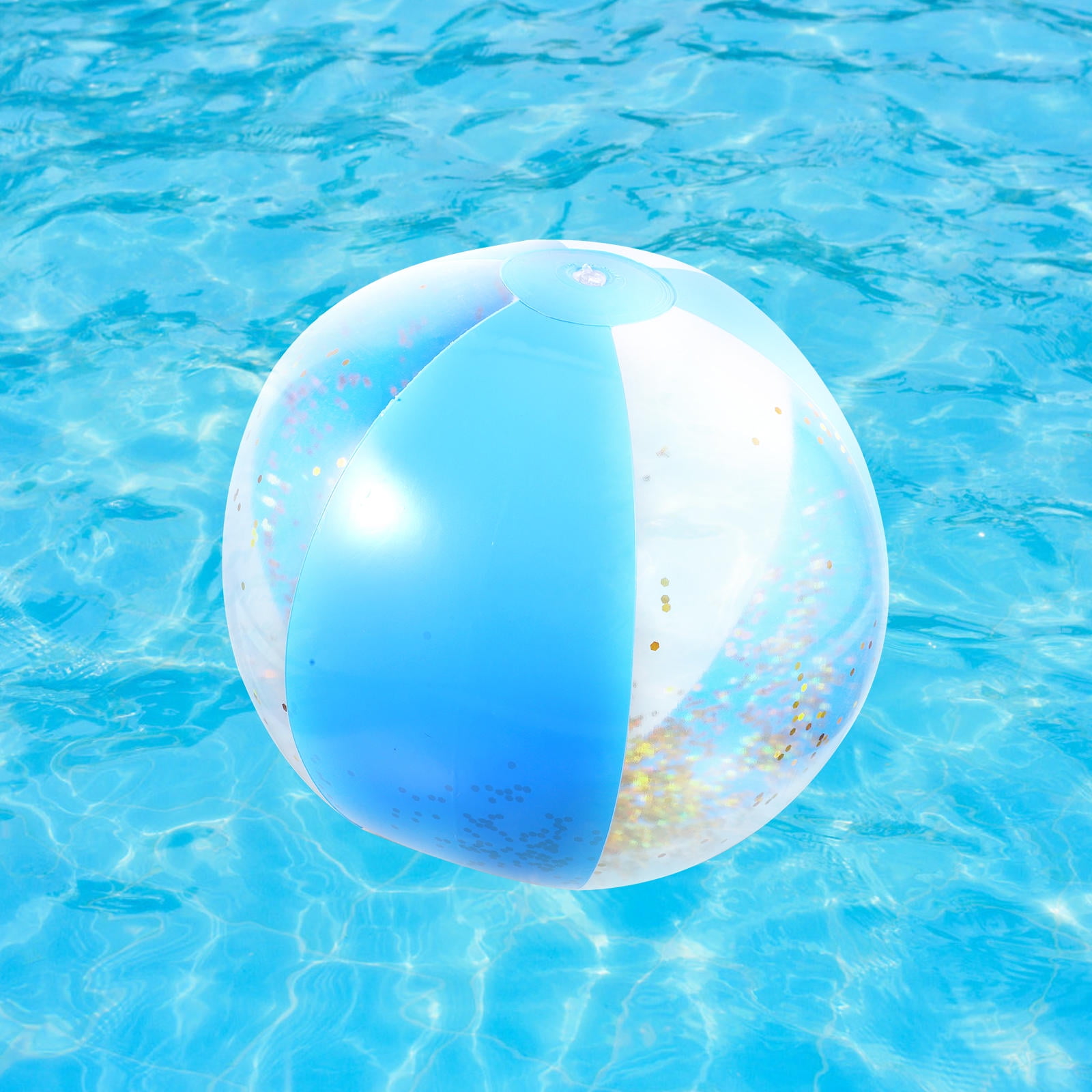 USHOBE 3Pcs Novelty Glitter Beach Balls for Summer Pool - Walmart.com