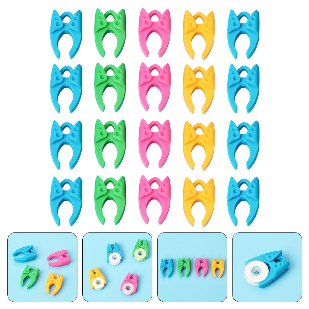 USHOBE 50Pcs Sewing Bobbin Clips Thread Organizer for Sewing Tools ...