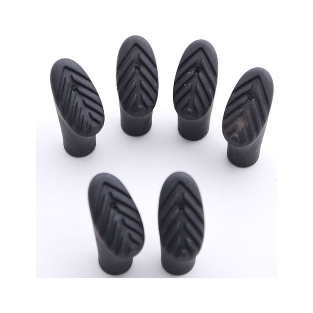 USHOBE 5Pack Walking Stick Tips Alpenstock Protective Sleeve For Anti ...