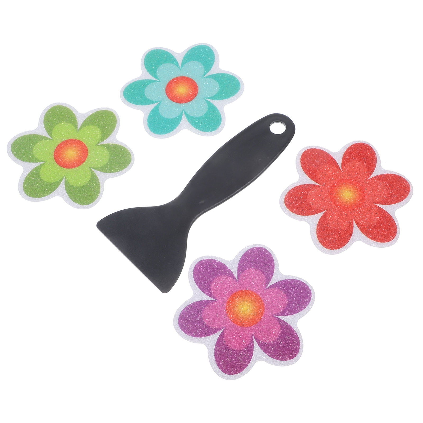 USHOBE Bath Tub Grip Stickers Square Tile Stickers Assorted Color PE ...