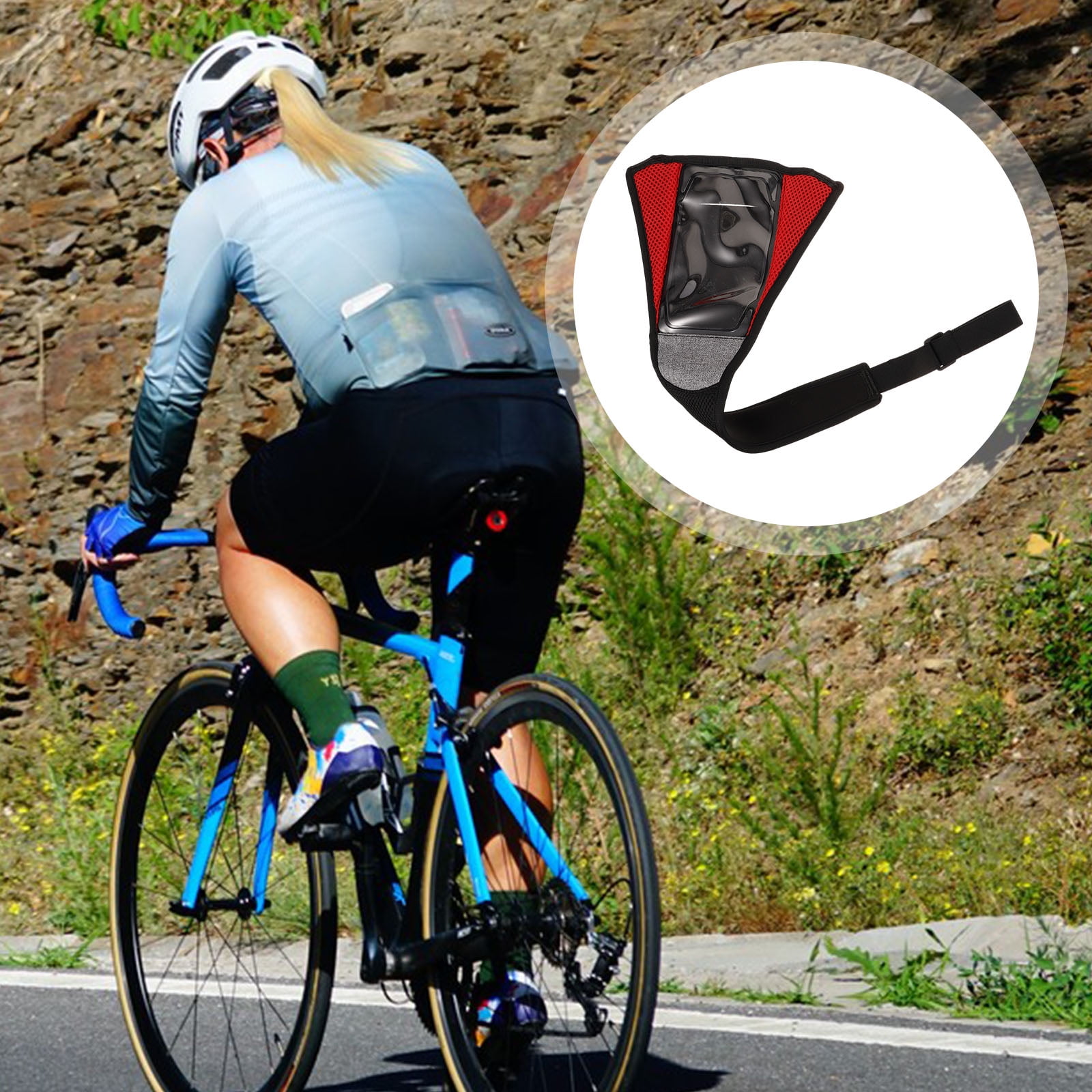 USHOBE Bike Sweat Guard 1Set Diving Fabric for Indoor Bike Training ...