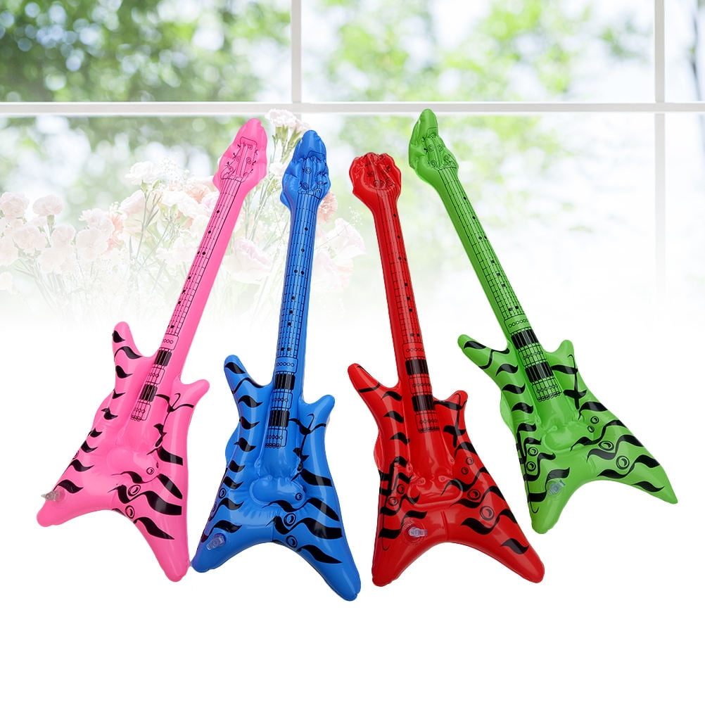 USHOBE Inflatable Musical Instruments For Kids 12Pcs Guitar Shaped ...