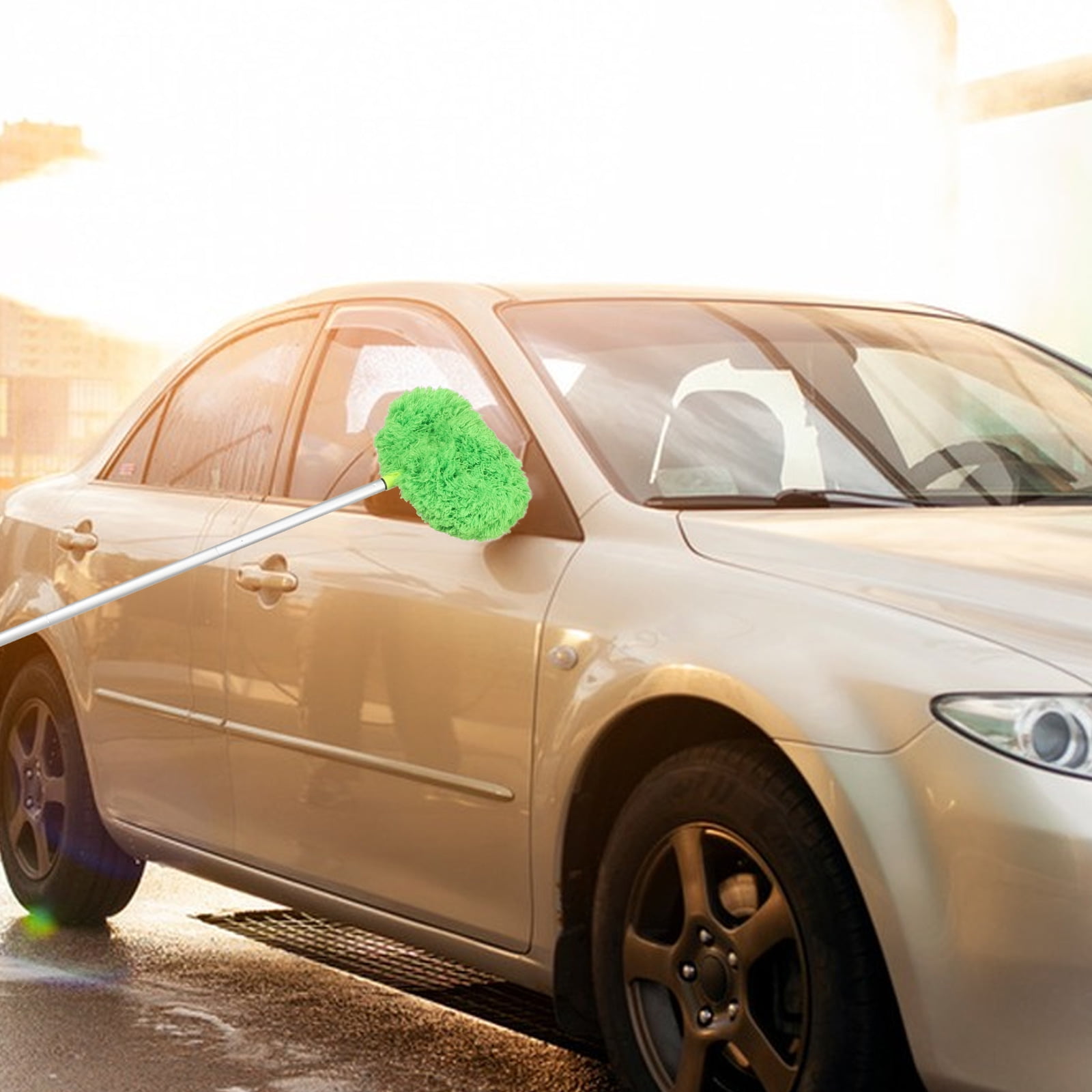 USHOBE Webster Cobweb Duster 1Pcs with Green Color for Efficient Cleaning in Various Settings ...