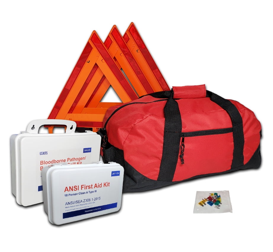 USKITS Basic NEMT DOT OSHA Compliant All-in-One Kit - Walmart.com